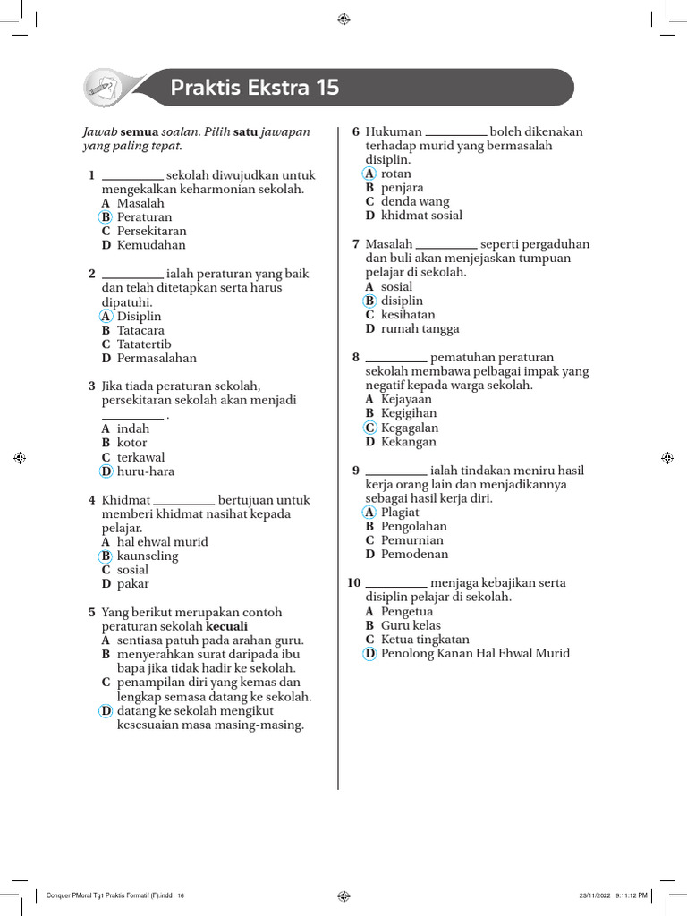 Praktis Ekstra 15 | PDF