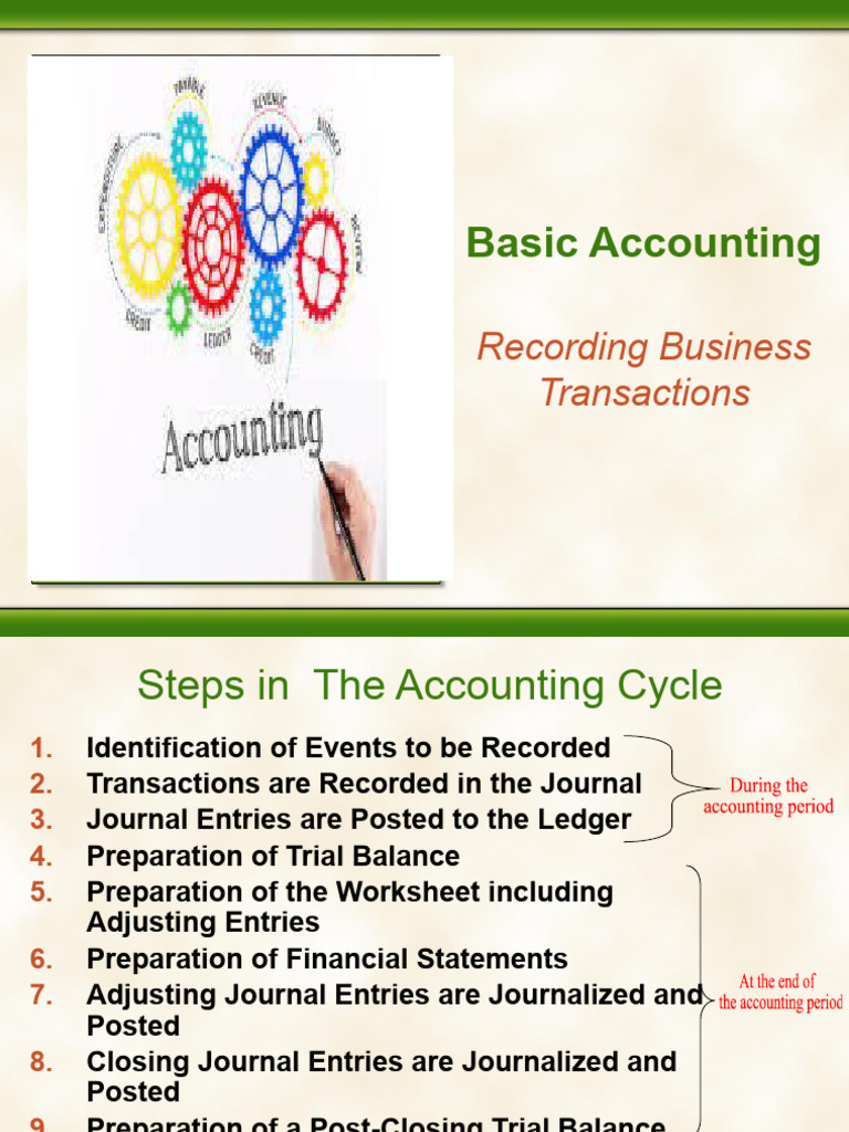 Accounting Cycle | PDF | Debits And Credits | Service Industries