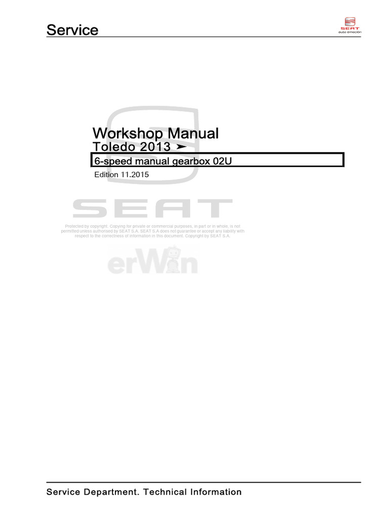 D3E804F5187-6-Speed Manual Gearbox 02U | PDF | Manual Transmission ...