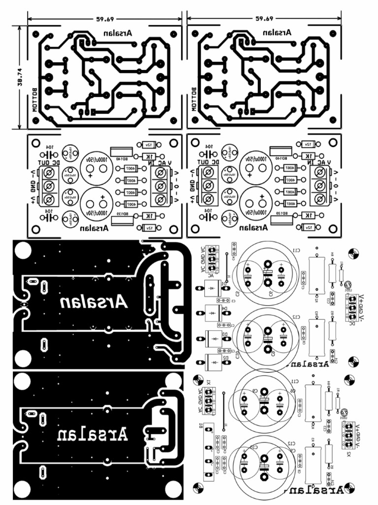 12V Dual Output Power Supply Zener Transistor | PDF