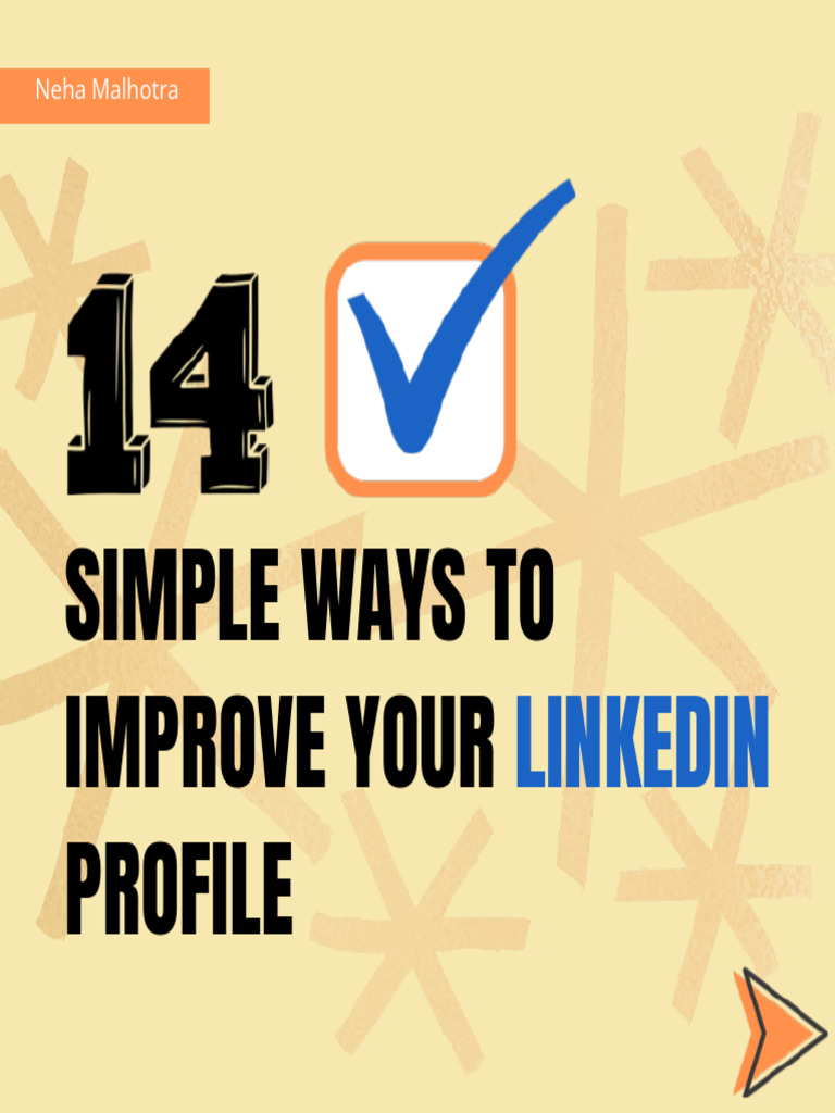Improve Your Linkedin Profile | PDF