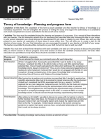 Tok Sample Reflection Ib | PDF | Experience | Science