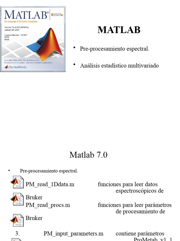 MATLAB Uso | PDF | Arquitectura de Computadores | Informática