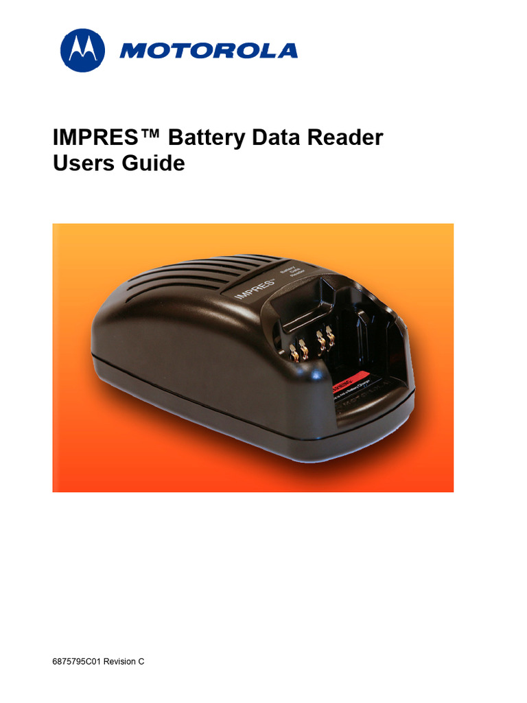 NNTN7392 IMPRES BattReader UG | PDF | Battery Charger | Personal Computers