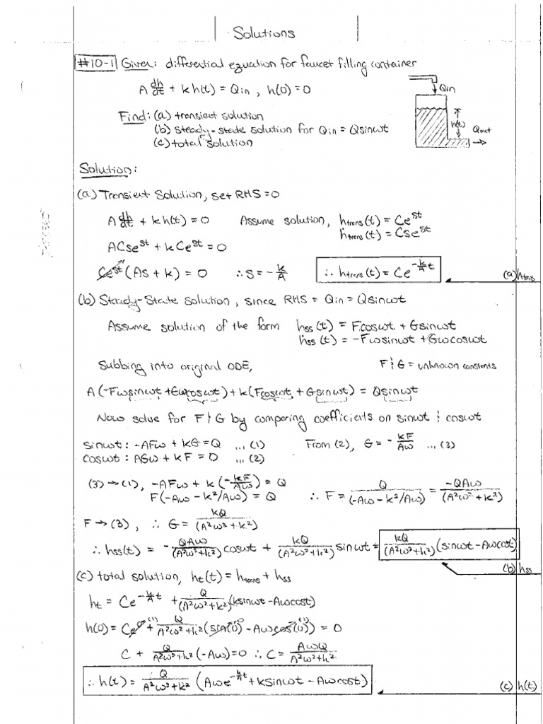HW10 Solution Summer | PDF