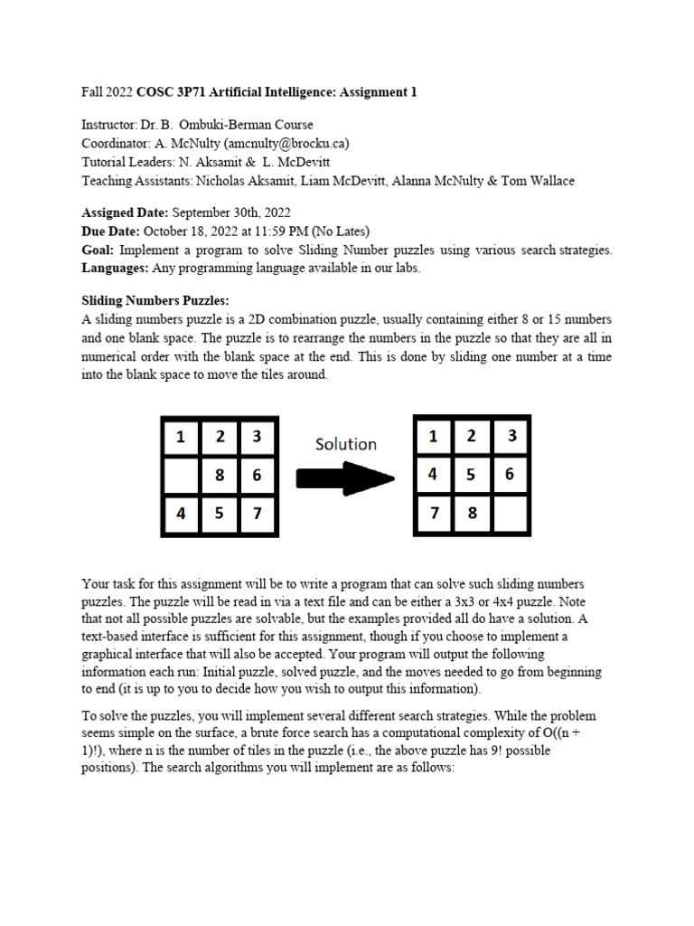 3P71 2022 Assign 1 Outline | PDF | Algorithms And Data Structures ... 3P71 2022 Assign 1 Outline | PDF | Algorithms And Data Structures ...