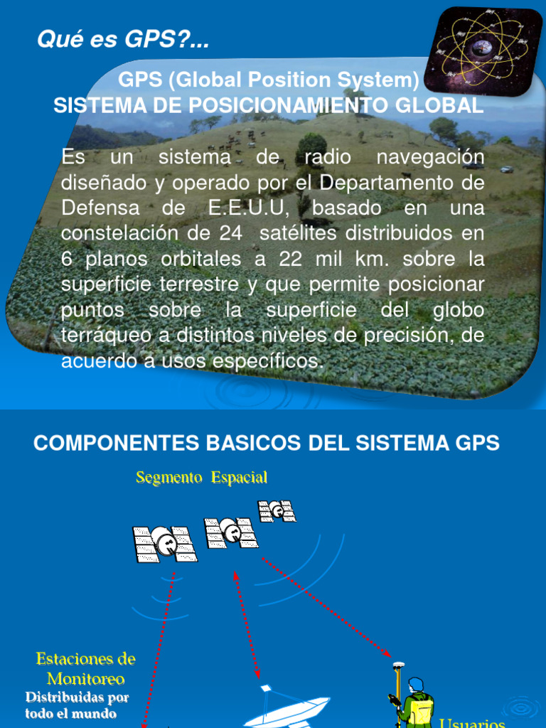 Introducción al Sistema GPS y su Funcionamiento | PDF | Sistema de ...