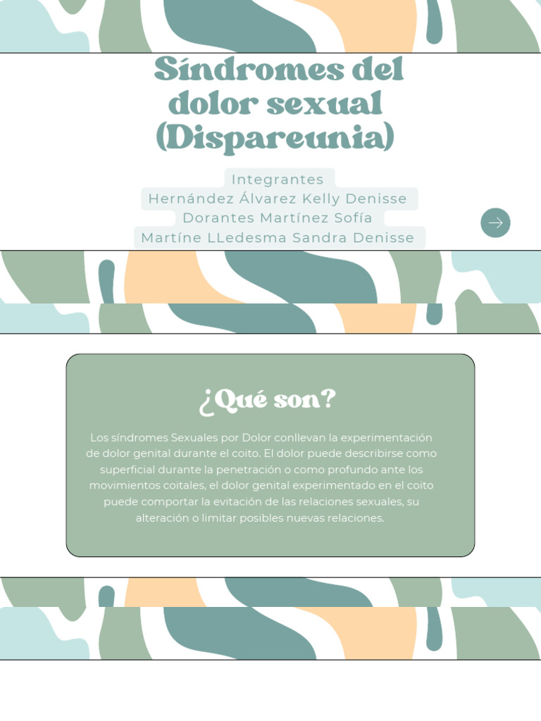 Dispareunia: Causas, Síntomas y Tratamientos | PDF | Menopausia ...