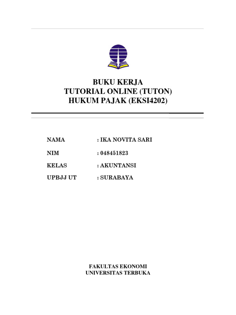 Tugas Hukum Pajak: Analisis SKPKB | PDF | Pengelolaan Keuangan & Uang