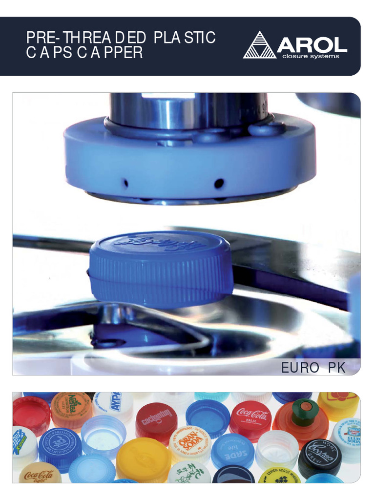 Free-Standing-Capper-Machine Euro PK | PDF | Secondary Sector Of The Economy | Manufactured Goods