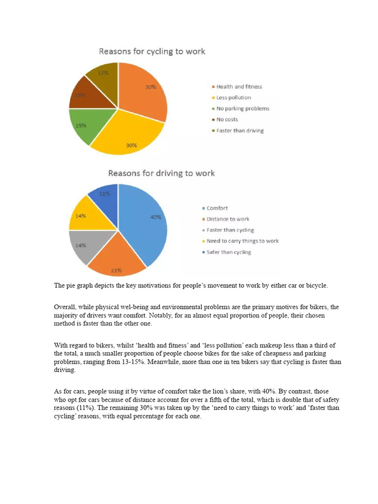 The Pie Graph Depicts The Key Motivations For People | PDF