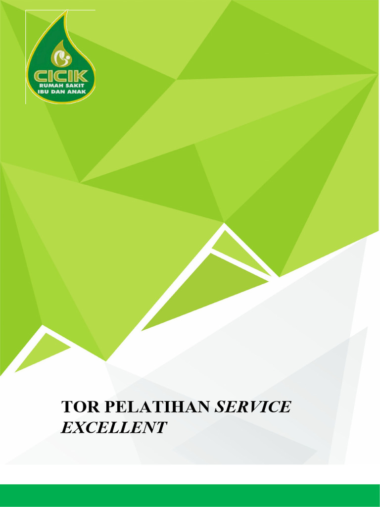 TOR Pelatihan Service Excellent | PDF