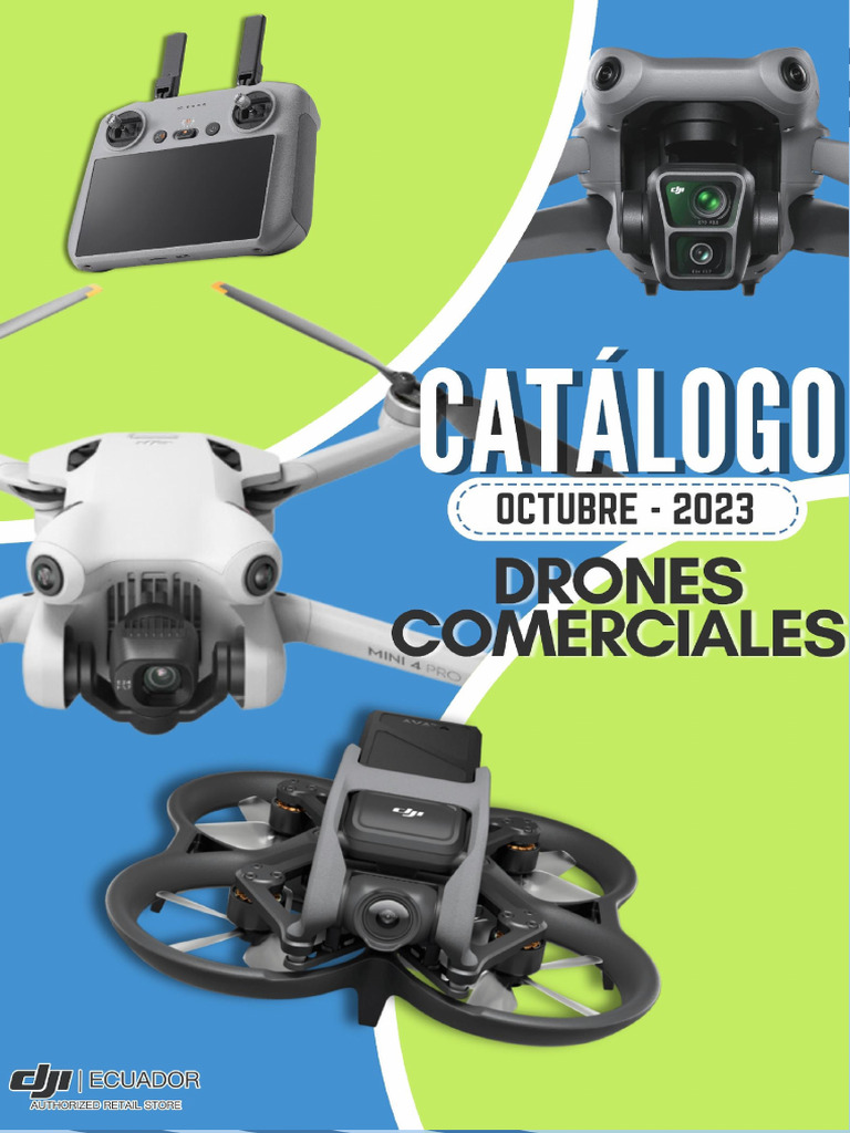 Dji Catálogo Drones | PDF | Cuadros por segundo | Imagen