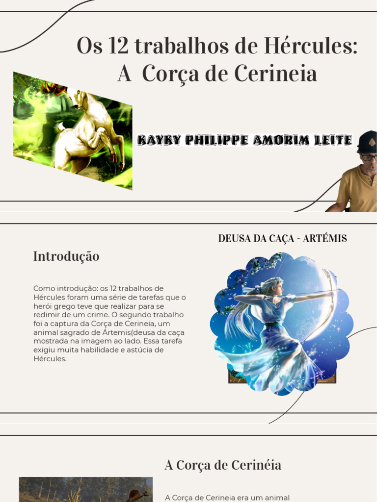 Captura da Corça de Cerineia | PDF