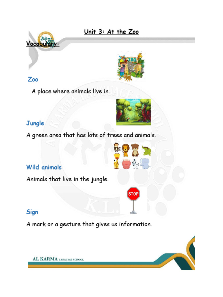 Wild Animals and Fun Activities for Kids | PDF | Beak | Organisms