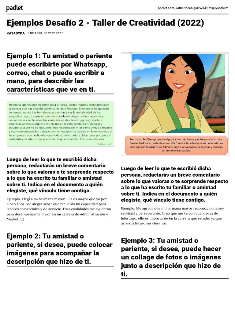 Desafío 2 Ejemplos | PDF