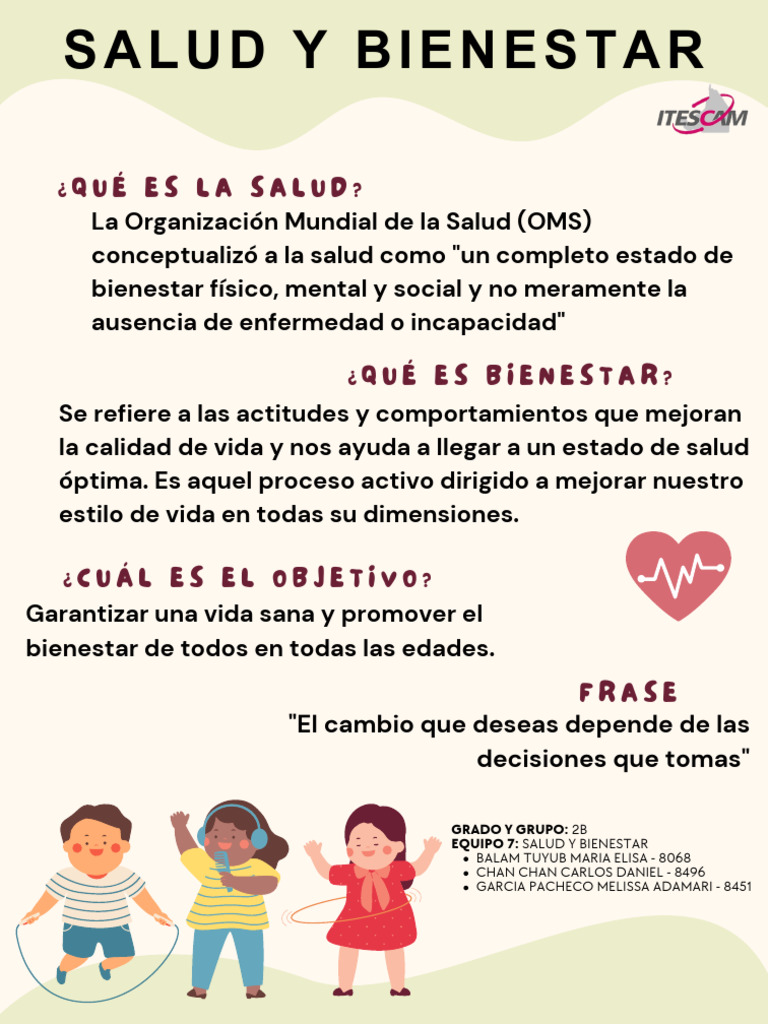 ODS Salud y Bienestar | PDF