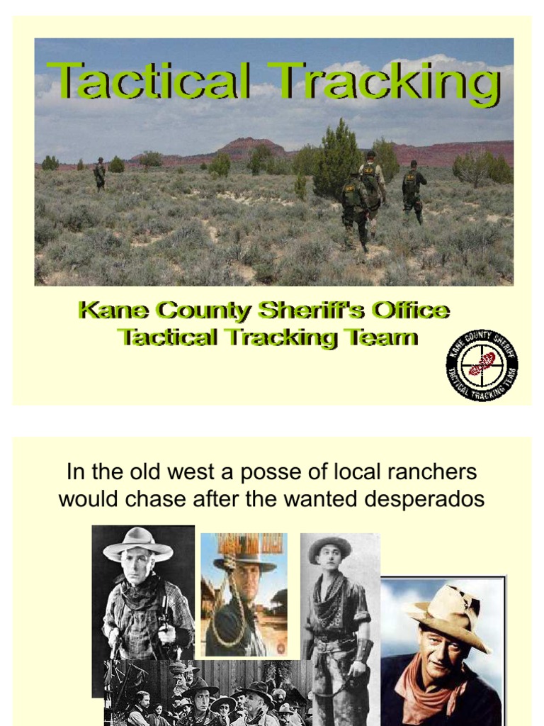 Tactical Human Tracking Techniques 0608 | PDF | Violence | Nature