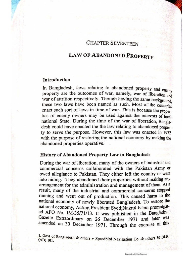 Abandoned Property | PDF