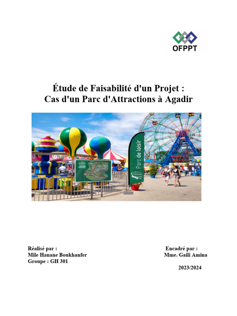Faisabilité d'un Parc d'Attractions à Agadir | PDF | Tourisme | Maroc