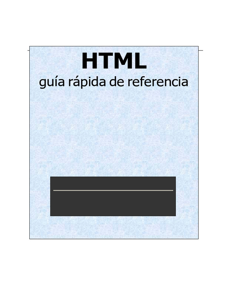 Manual HTML | Descargar gratis PDF | HTML | Color