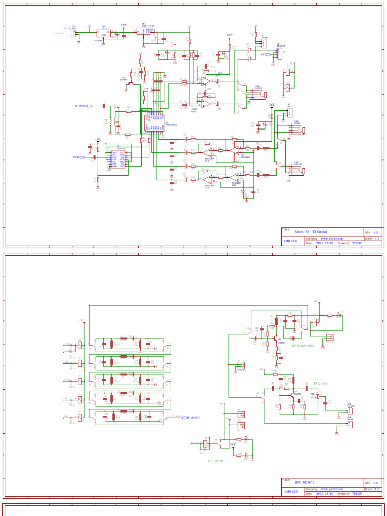 Schematic - LMR SDR V 1.5.A - 2021-11-23 | PDF