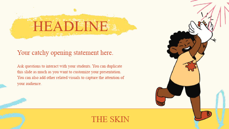 Yellow Colorful Animated Illustration Science Theme Presentation | PDF