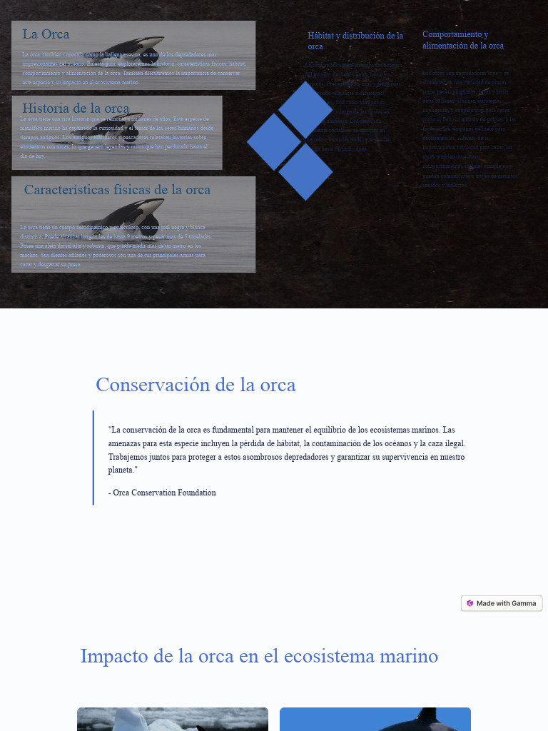 La Orca | PDF | Depredación | Organismos