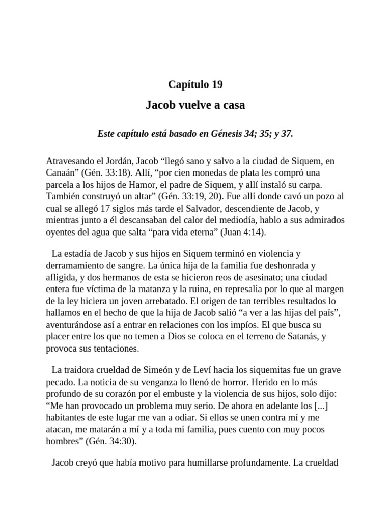 01 - Los - Escogidos - Serie - Conflicto - ACES - Elena White-134-140 | PDF | Jacob | Creencia ...