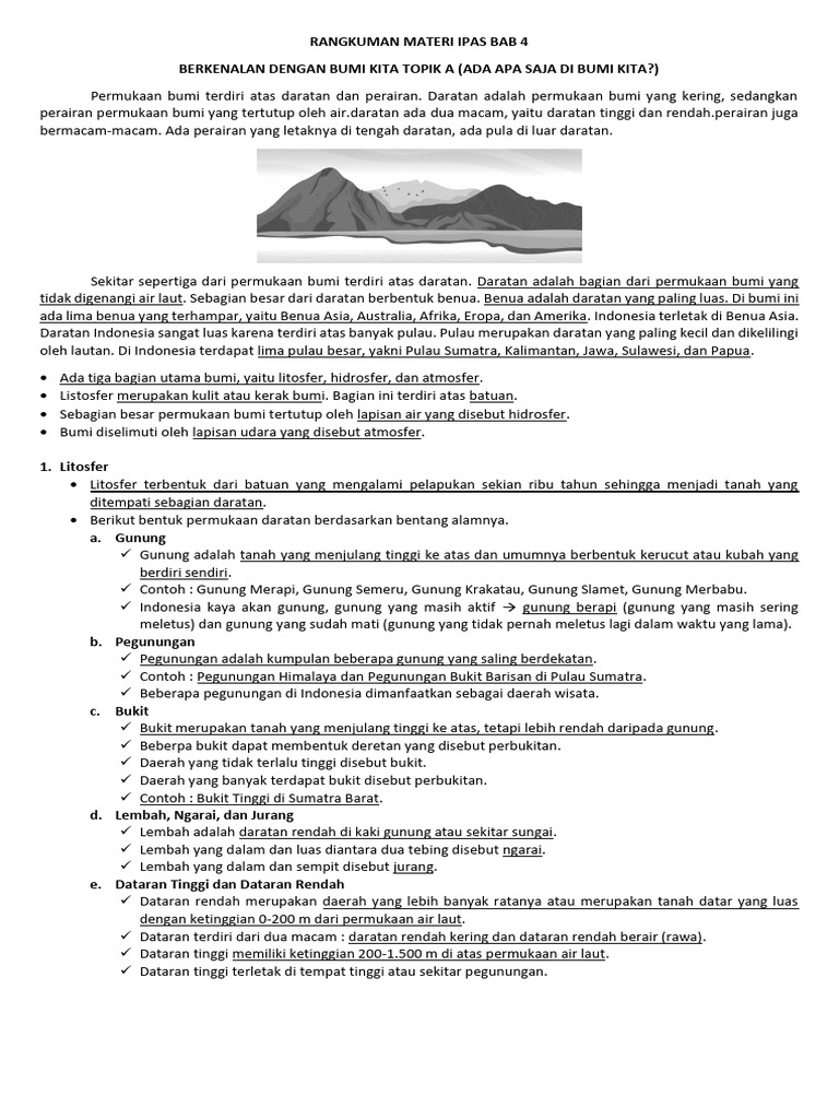 Struktur dan Komponen Bumi | PDF | Ilmu Sosial | Sains & Matematika