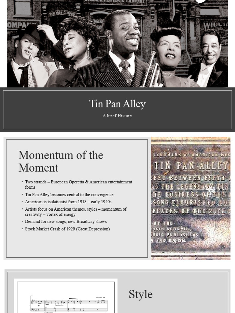 Tin Pan Alley Song Structure Explained | PDF | Refrain | Song Structure