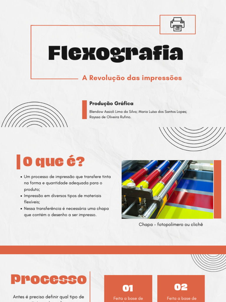 Flexografia | PDF | Impressão | Tinta