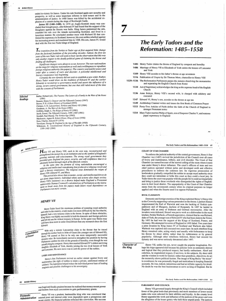 Henry VII | PDF