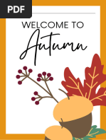 Fall Leaves Mini Book | PDF
