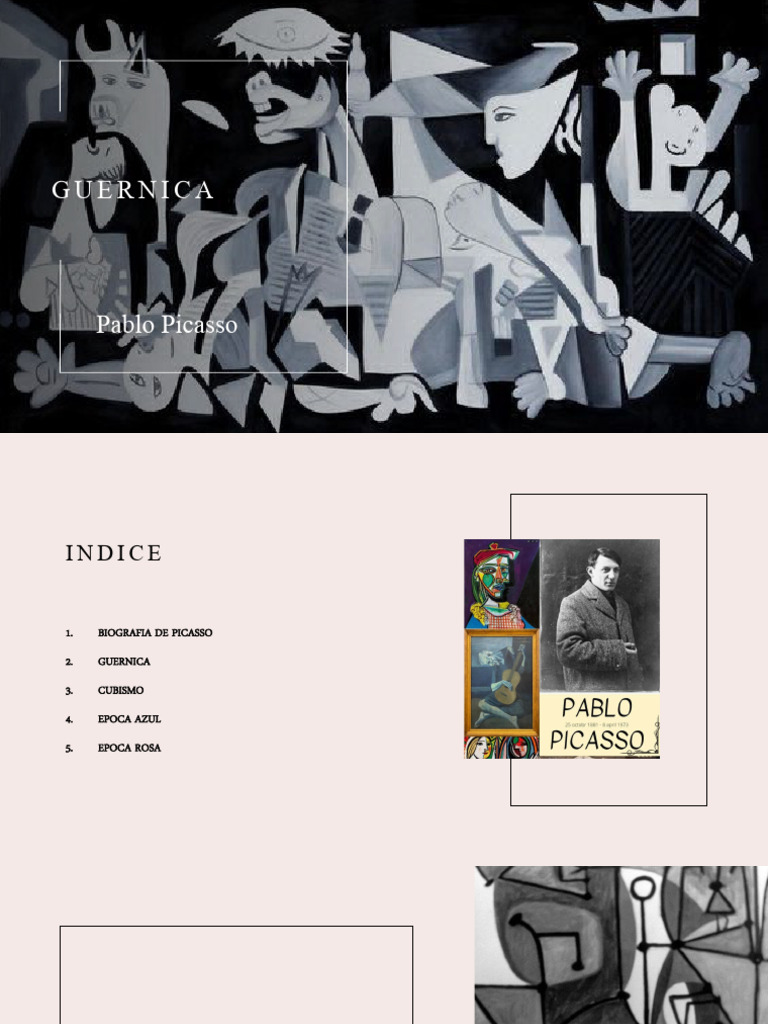 Presentación | PDF | Pablo Picasso | Cubismo