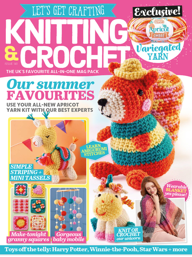 Lets Get Crafting Knitting and Crochet Issue 141 May 2022 | PDF ...