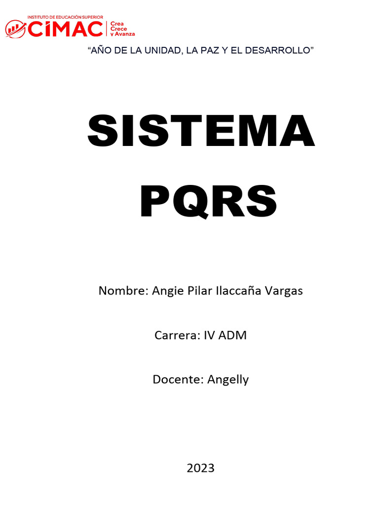 Qué es el sistema PQRS en atención al cliente | PDF | Cliente | La ...
