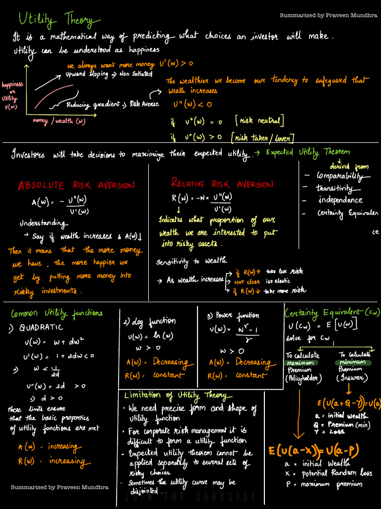 2 - Utility Theory | PDF | Utility | Economics