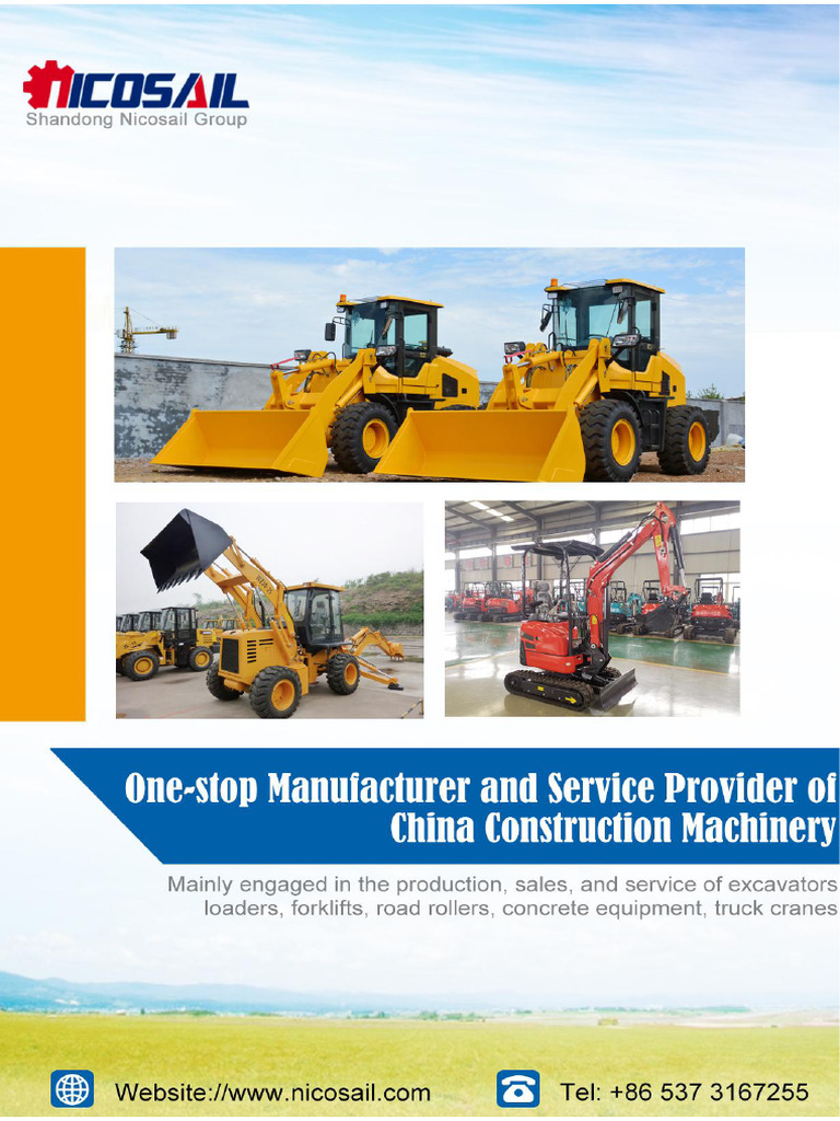 Construction Machinery Catalog | PDF