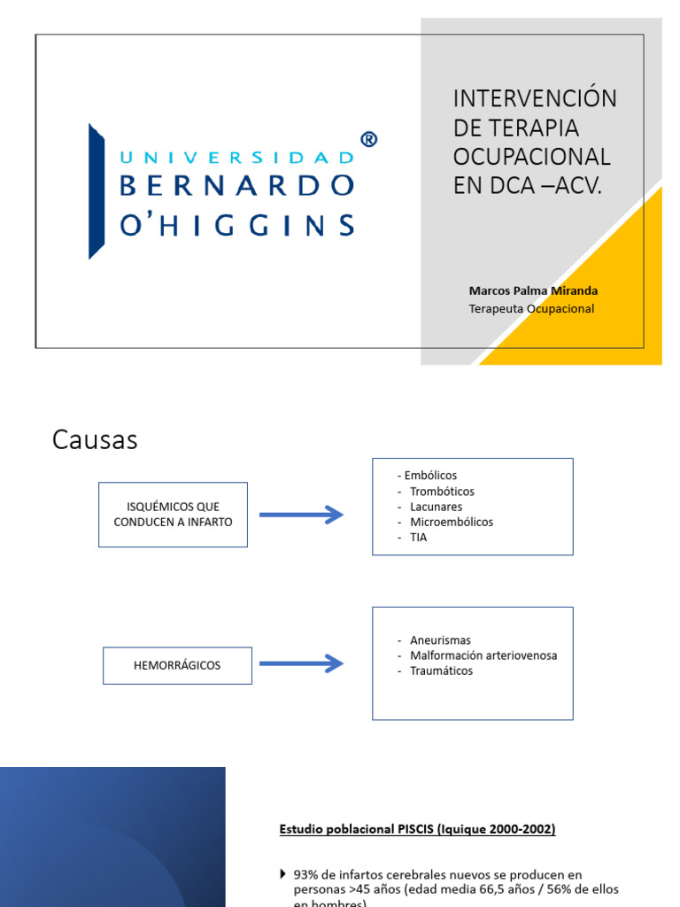 Clase 3dca - Acv. | PDF | Carrera | Medicina CLINICA