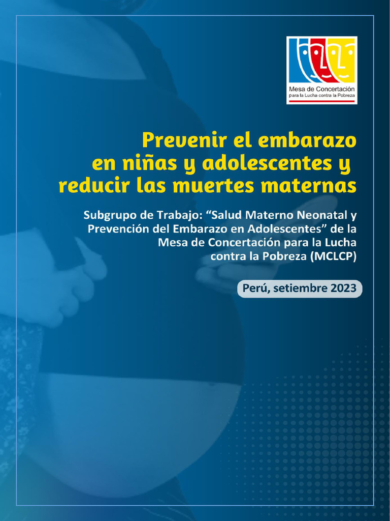 MCLCP Cartilla Prevenciondelembarazoenadolescentes 2023 v33 | PDF ...