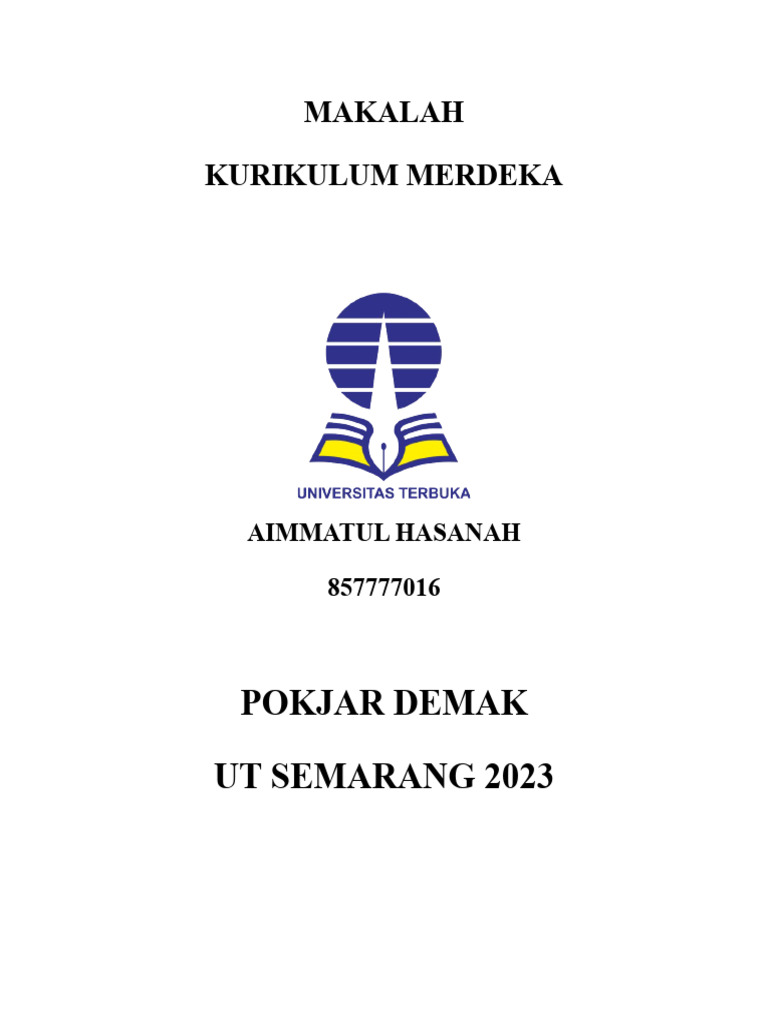 Kurikulum Merdeka: Konsep dan Implementasi | PDF | Karier & Perkembangan