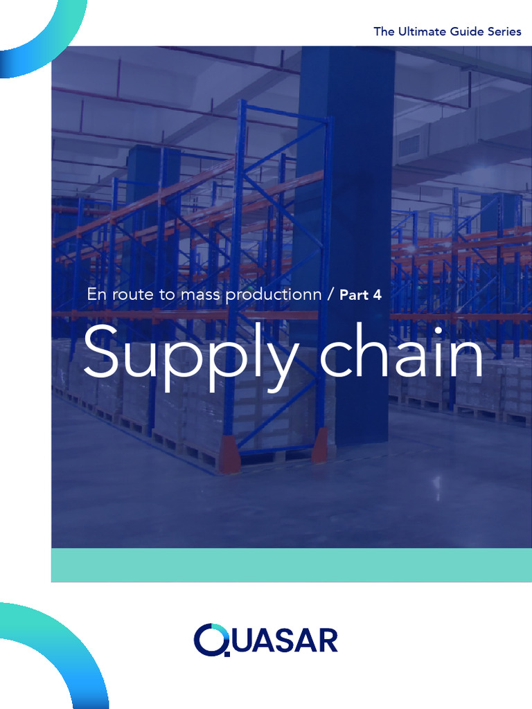 Supply Chain Guide by Quasar-Med | PDF | Supply Chain | Supply Chain ...