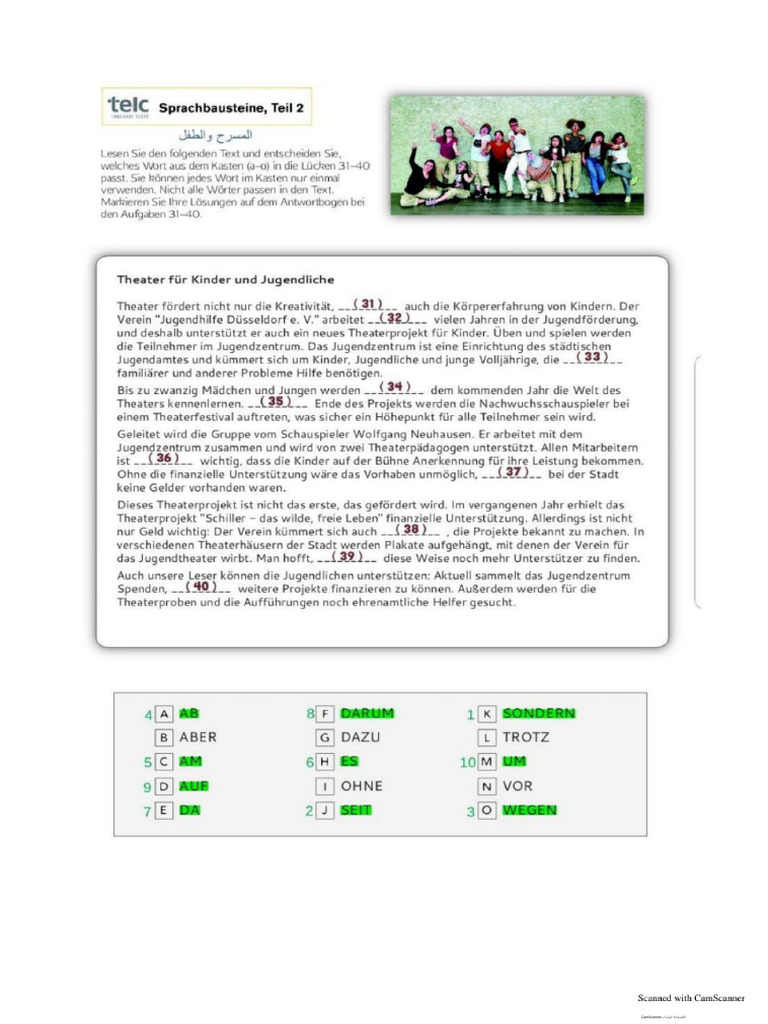 Sprachbausteine Teil 2 | PDF