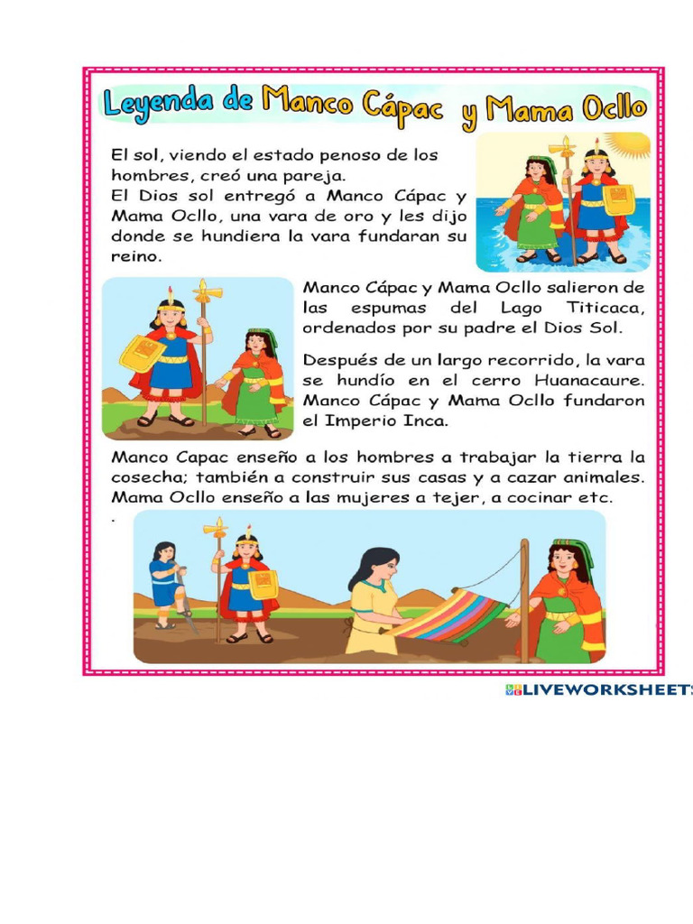 La Leyenda de Manco Capac | PDF