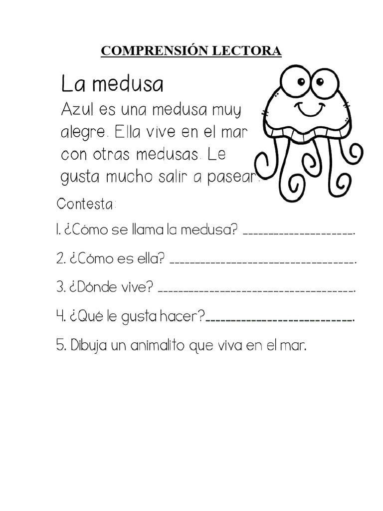 Lectura La Medusa Primero Balaguer 2023 | PDF