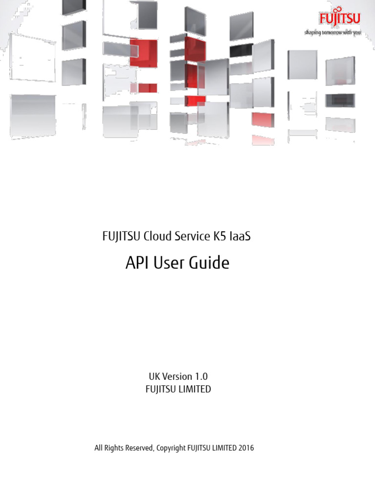FUJITSU Api User Guide | PDF | Ip Address | Port (Computer Networking)