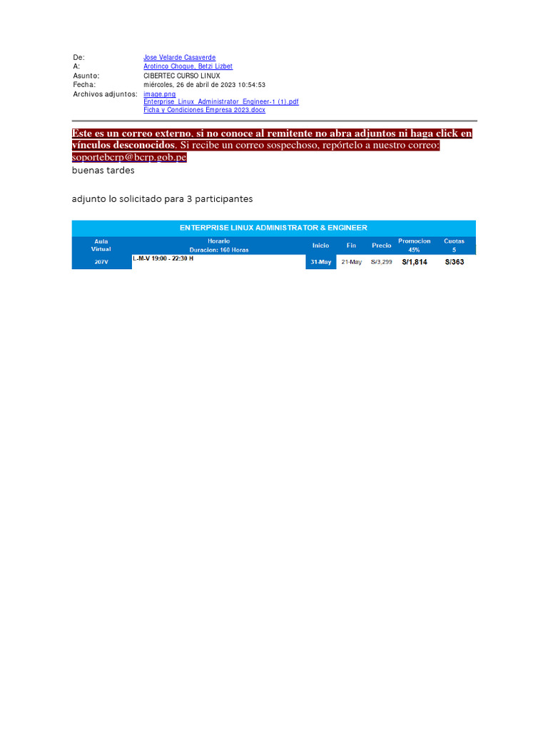 Cibertec Curso Linux | PDF