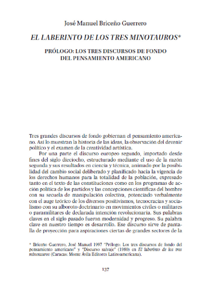 UNIDAD 5 - RECURSO 5 - JM Briceño G. El Laberinto... | PDF