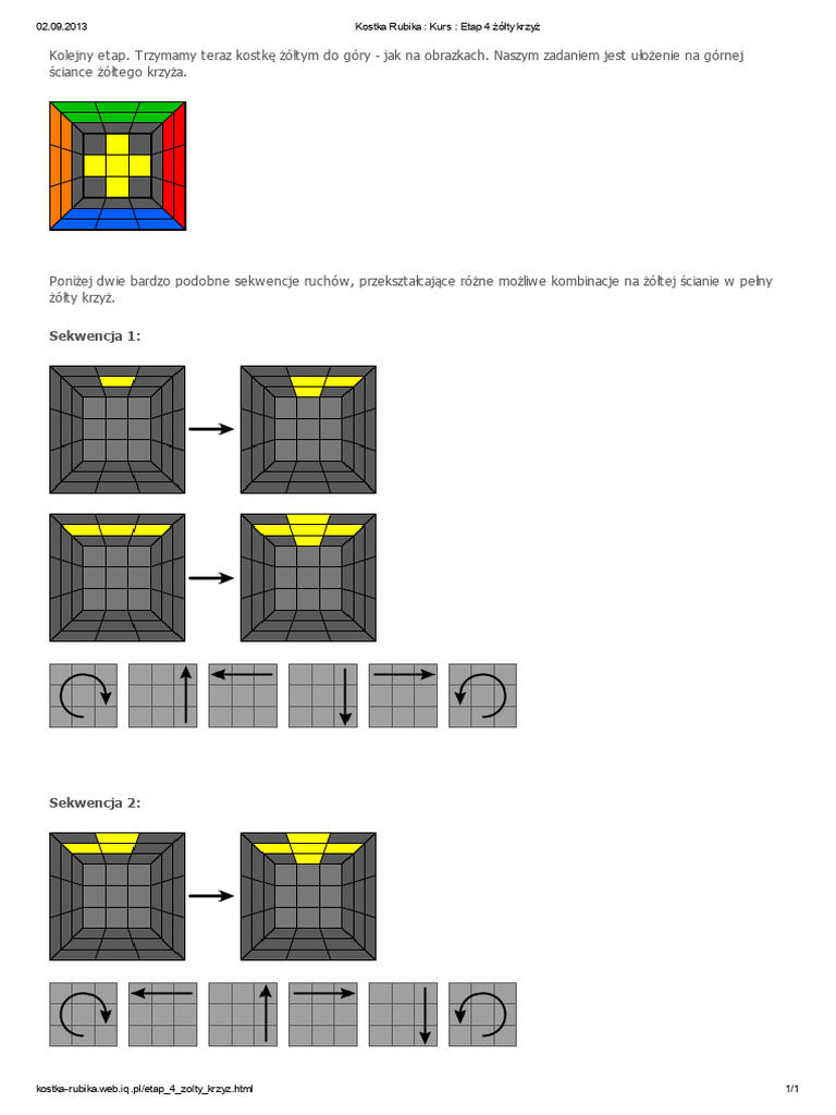 Etap 4 żółty krzyż | PDF